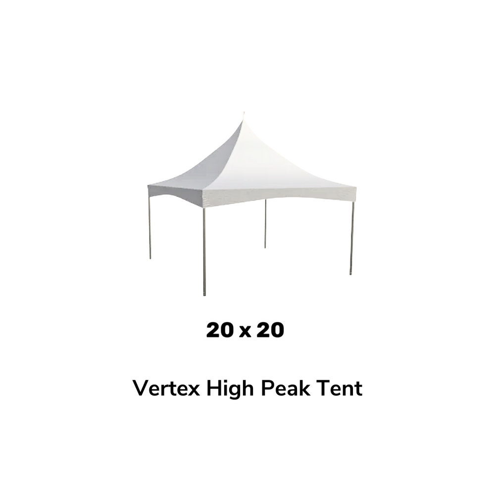 20x20 Vertex High Peak Tent | American Tent
