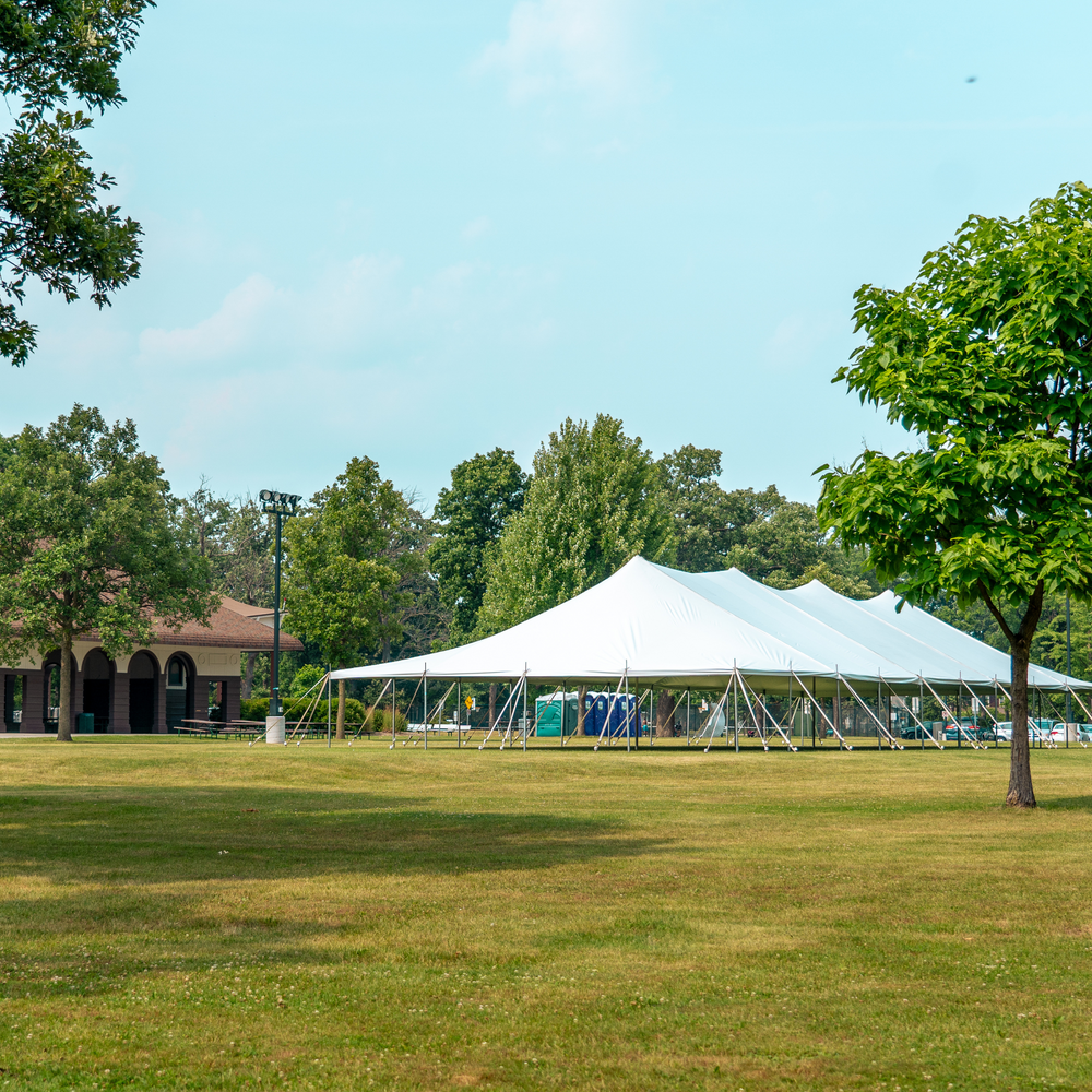 40x100 Pole Tent for Sale | 40x100 wedding tent for sale | American Tent