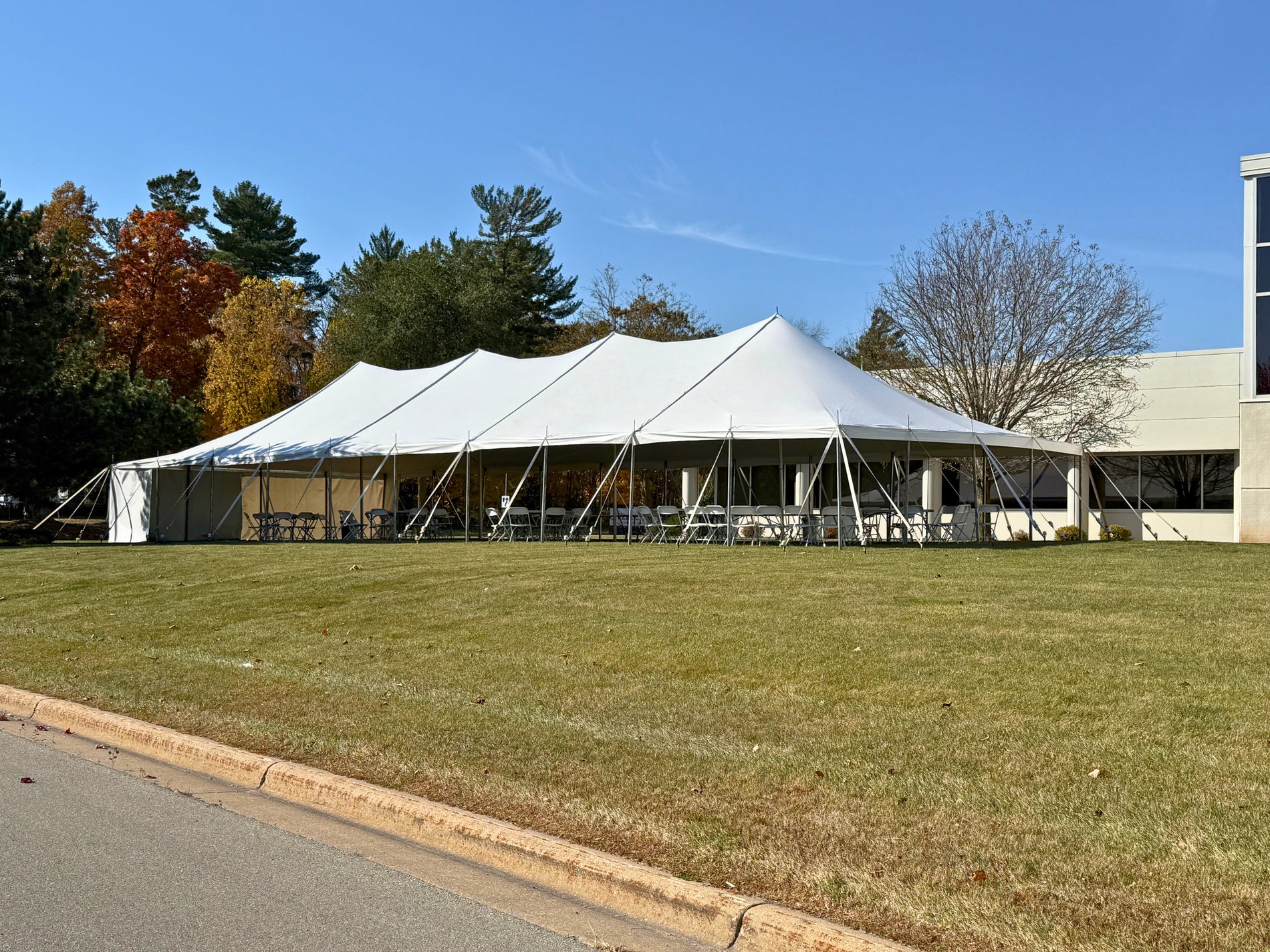40x100 Pole Tent for Sale | 40x100 wedding tent for sale | American Tent