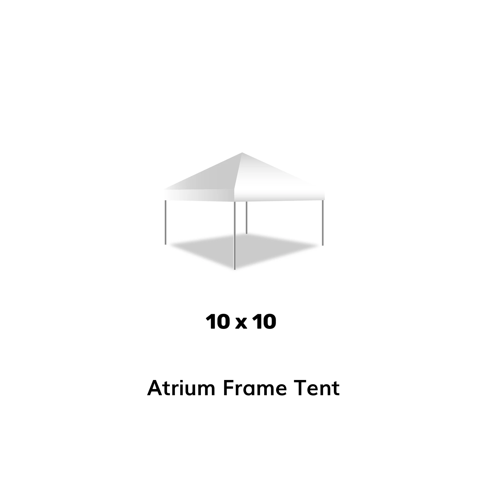 10x10 Event Frame Tent For Sale | Heavy Duty 10x10 Canopy Frame